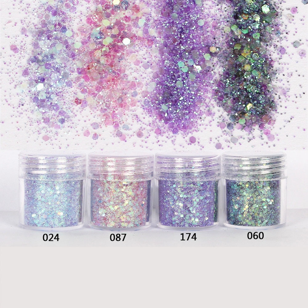 Fine glitter + 1mm small sequins - CJdropshipping