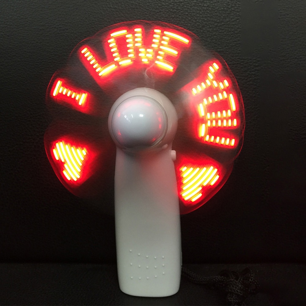 Handheld flashing fan - CJdropshipping