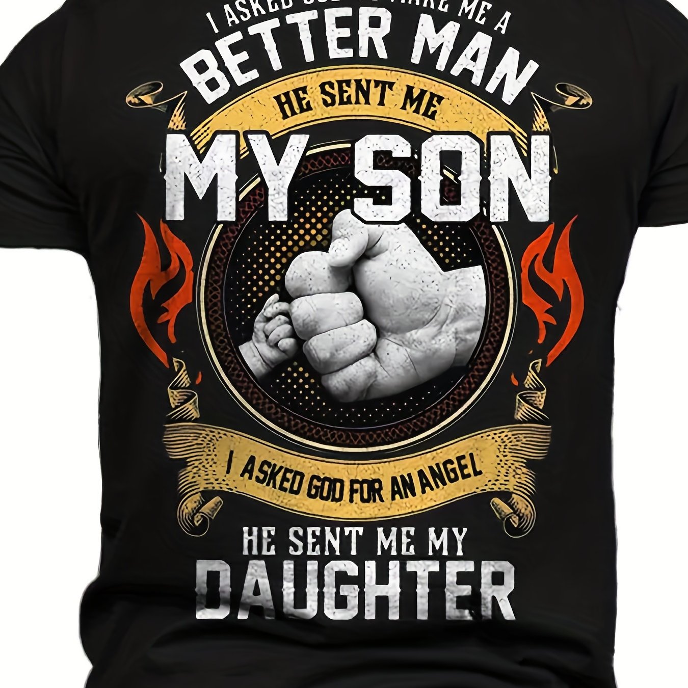 Summer Outdoor Leisure Better Man Slogan Retro Pattern Slightly Elastic ...