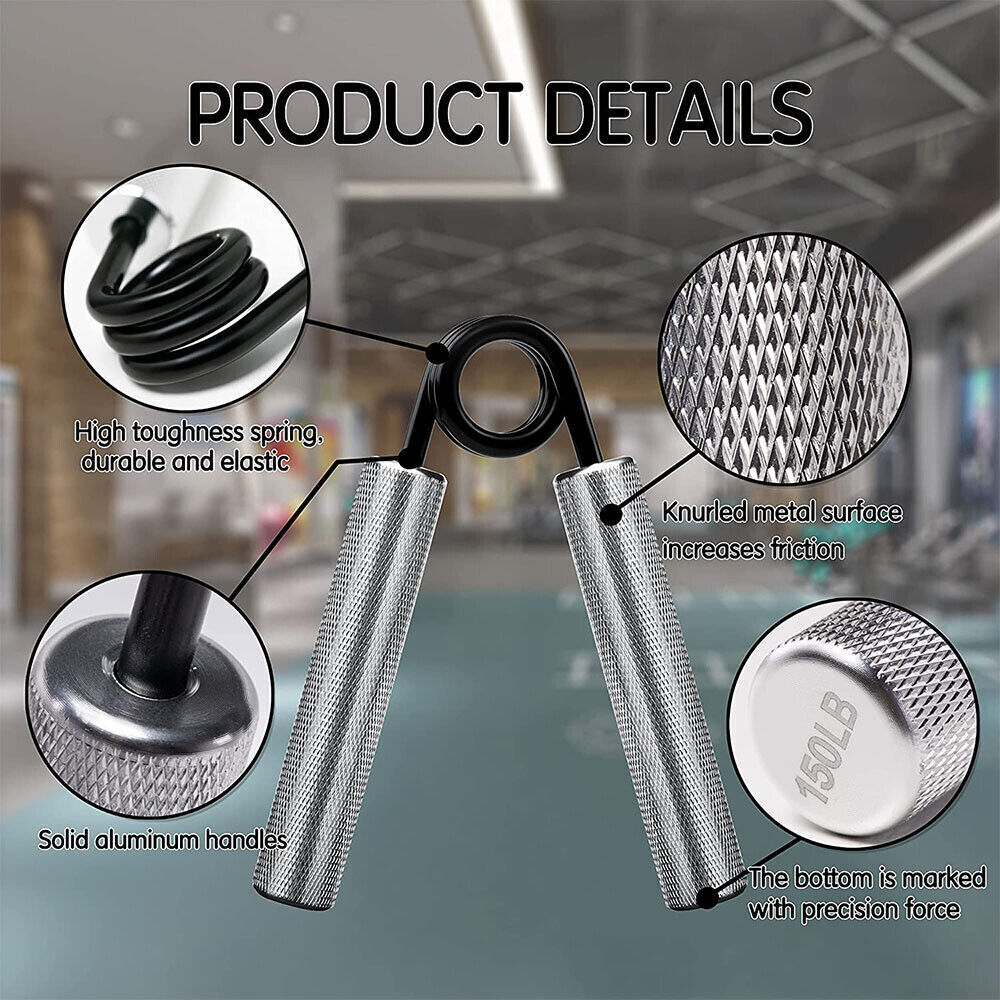 Heavy Hand Gripper Strengthener Grips Wrist Forearm Fitness Wrist ...