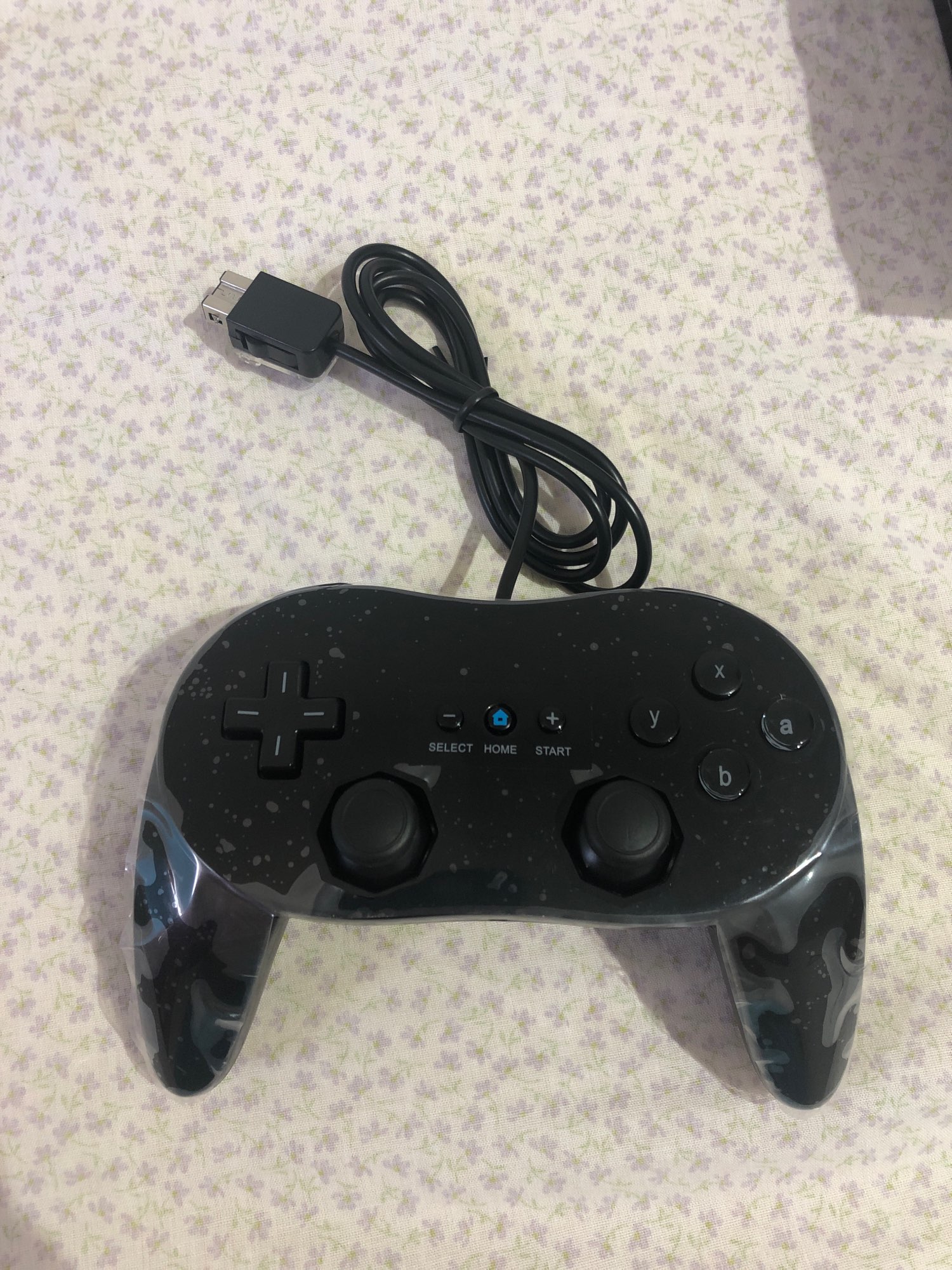 Wii Pro Classic Controller - mariogasm - Free Shipping