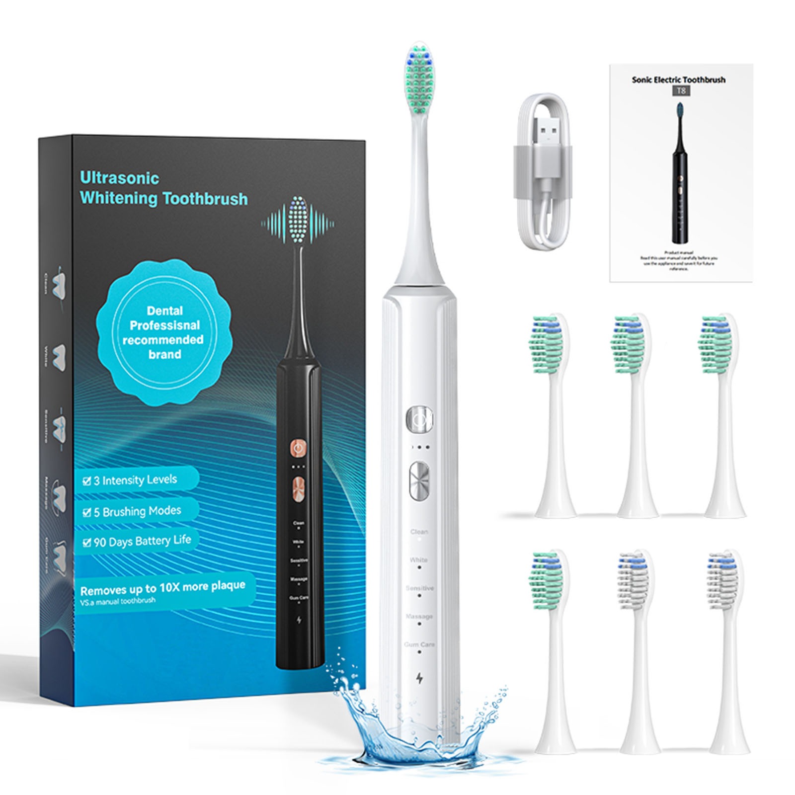 Portable Electric Toothbrush With A Compact Body, Ideal For Business ...