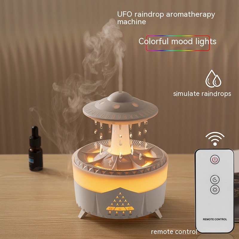 Raindrop Humidifier With Seven Colors - MUFA EXPRESS - ONLINE MALL